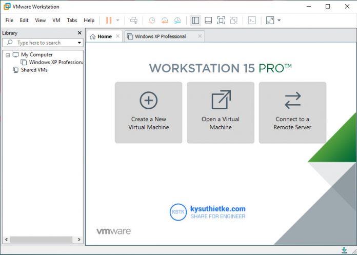 Download VMware Workstation Pro 15 Full Key active - Tạo máy ảo